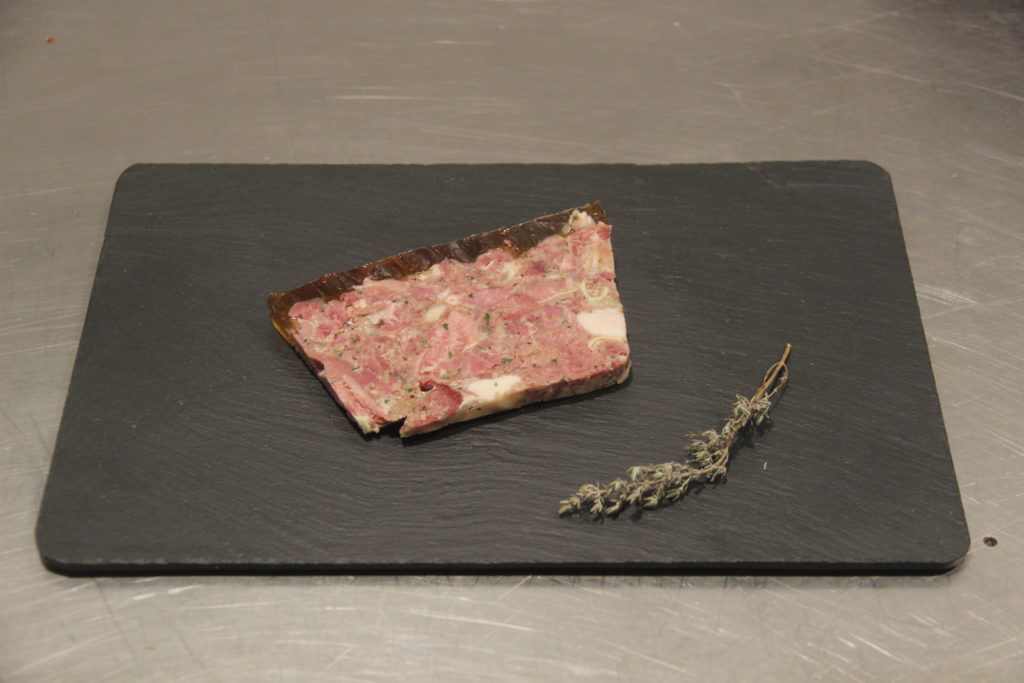 Pâté de tête persillé (100g) - 17,50€/kg - Fébéo